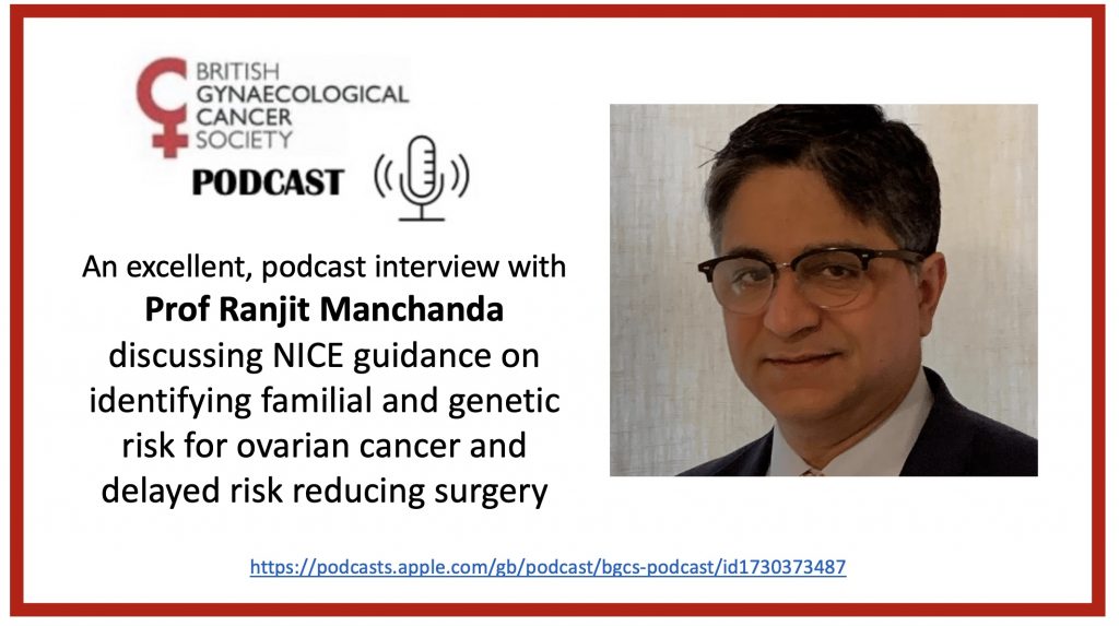 Podcast series - British Gynaecological Cancer Society